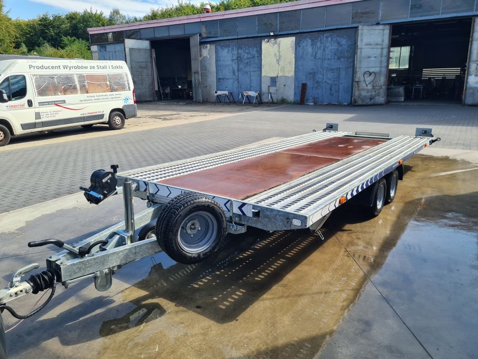 Przyczepa laweta LORRIES S221 / 5021 5x2.1 niska 3000dmc Olkusz • OLX.pl