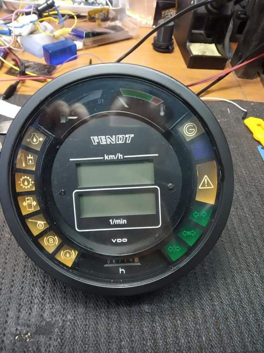 Fendt trator- lcd-display reparação quadrante ( digital) Riba de Ave ...