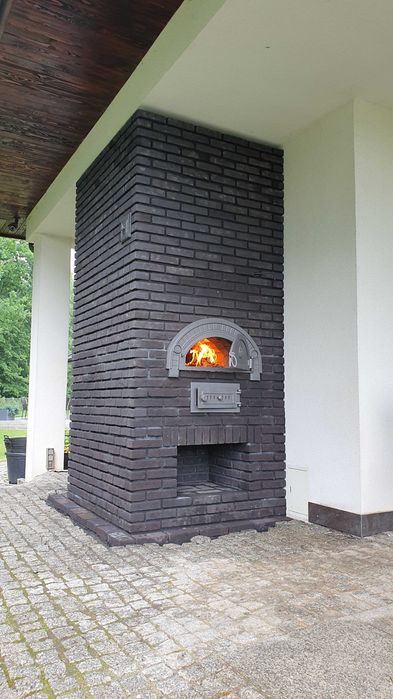 Kuchnia ogrodowa grill wedzarnia piec pizza ZDUN Sosnowiec • OLX.pl