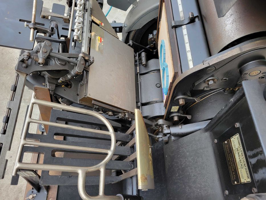 Original Heidelberg Tiegel – prasa drukarska / letterpress / sztanca ...