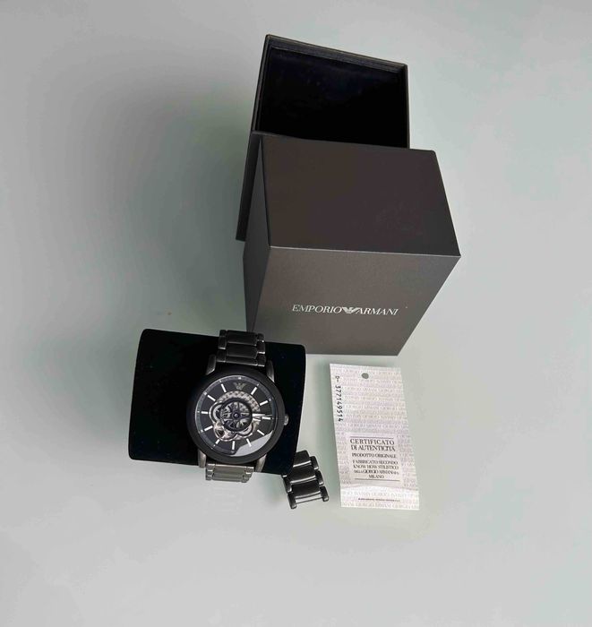 Emporio Armani AR60010 – Luksusowy zegarek męski w stanie idealnym ...