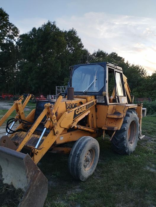 Koparka Case 580F Srebrna • OLX.pl