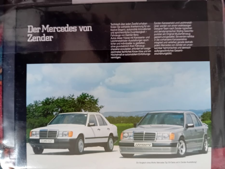 Prospekt Zender Mercedes W124 Brzeg • OLX.pl