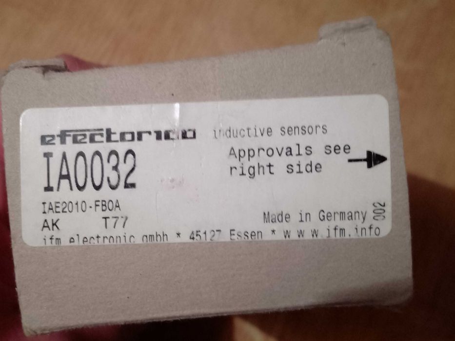 Czujnik indukcyjny ifm electronic IA0032 - IAE2010-FBOA Chełm • OLX.pl