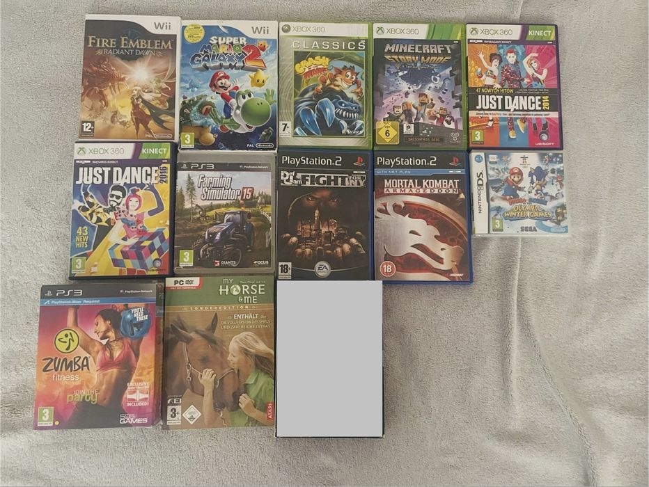 Zestaw Gier PS2/PS3/Xbox 360/Wii/PC Fire Emblem Farming Minecraft ...