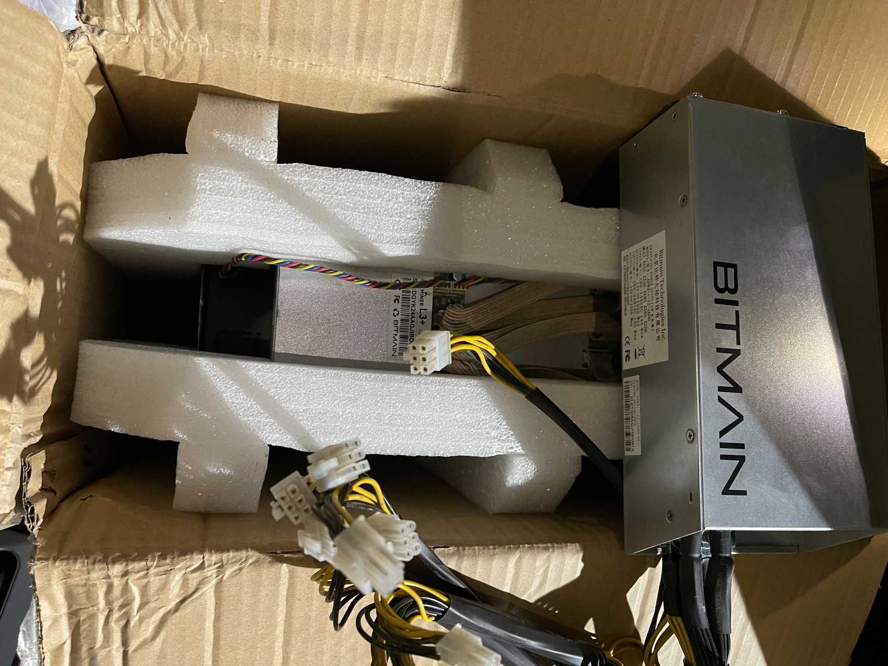 Asik l3+ майнер Bitmain Antminer L3+ 504 MH/s: 5 000 грн. - Інша ... Asik l3+ майнер Bitmain Antminer L3+ 504 MH/s: 5 000 грн. - Інша ...