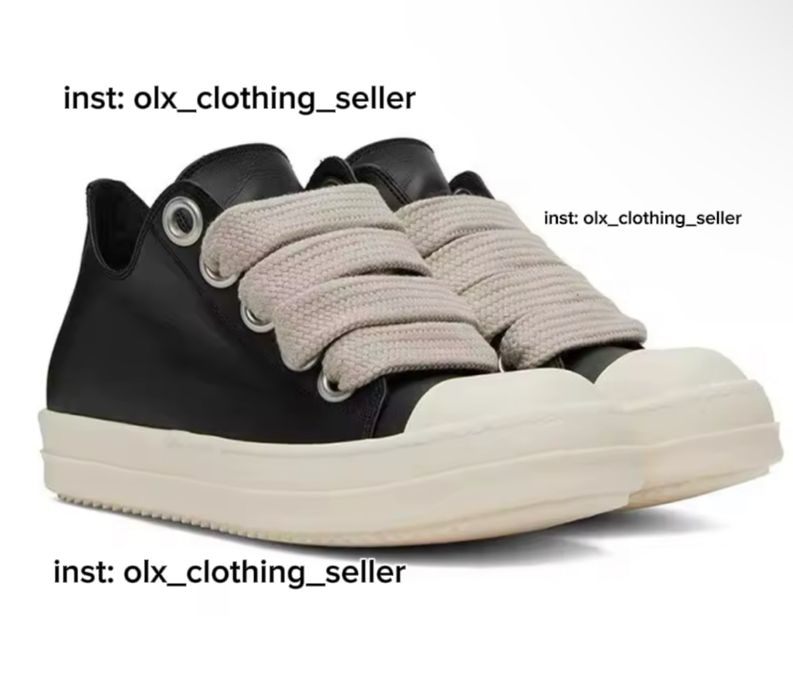 Кеды Рик Овенс / Rick Owens Shoes | Живі фото (opium) розміри 36-45: 1 ...