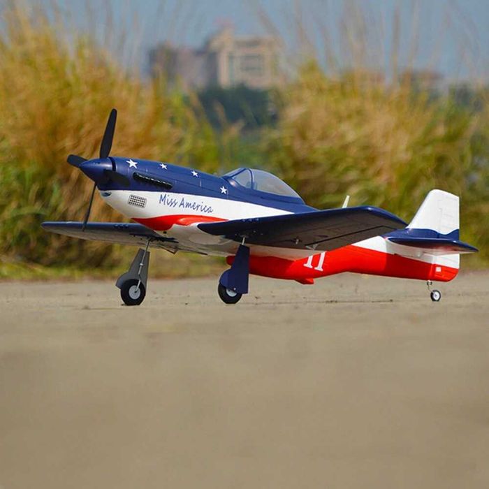 MUSTANG P51 Miss America 1200mm PNP RC MODEL chowane koła Piła • OLX.pl