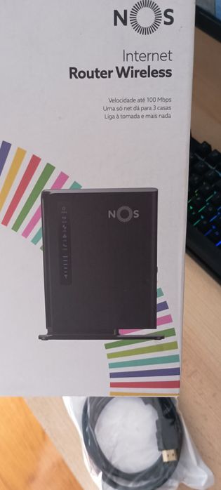Router NOS ainda na caixa Vila Nova De Famalicão E Calendário • OLX.pt