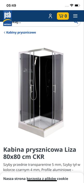 Kabina prysznicowa Kępno • OLX.pl