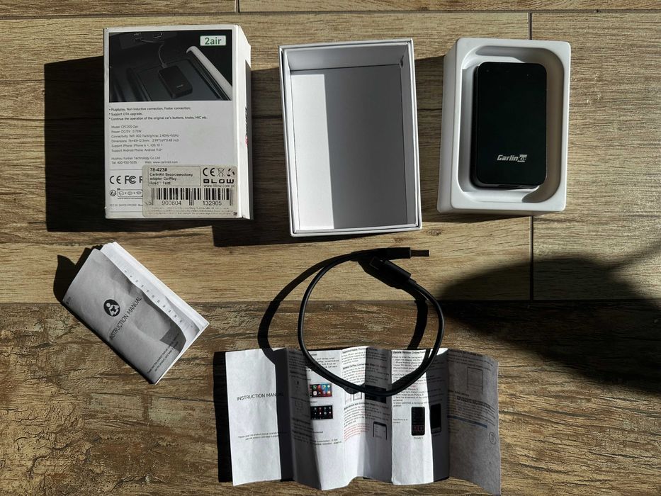 Carlinkit 5.0 2Air Bezprzewodowy Adapter CarPlay Android Auto Warszawa ...