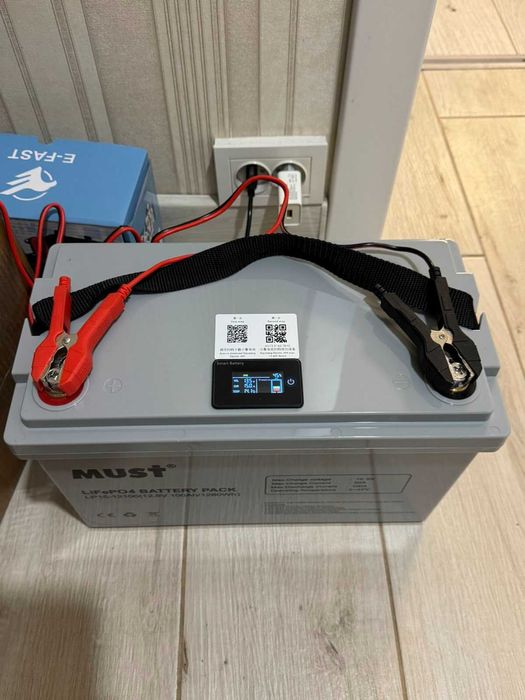 Аккумуляторная батарея MUST LiFePO4 LP1500-12100 12 ,24,48V100-200Ah ...