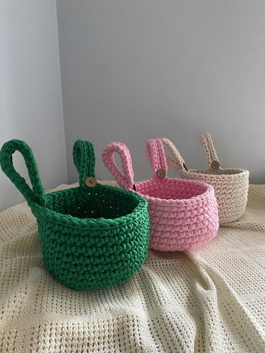 Плетені кошики органайзери 370 грн Прочие детские товары Тернополь на Olx