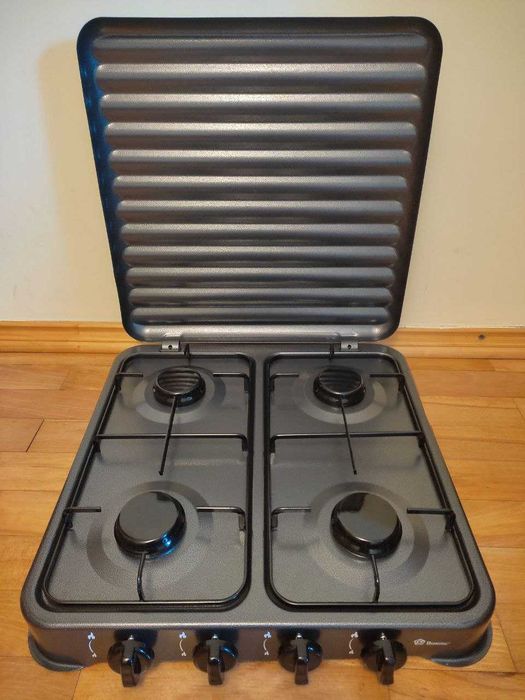 Газова плита настільна таганок Domotec Ms 6604 під пропан бутан 1 400 грн Плити печі