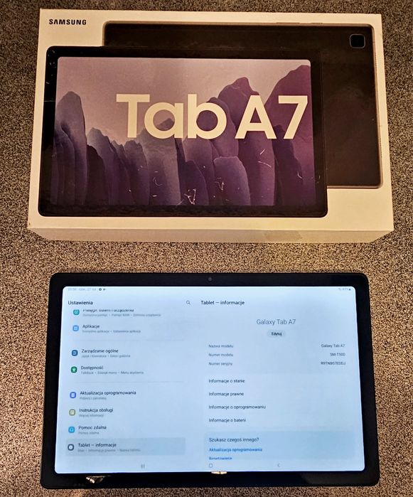 Tablet Samsung Galaxy Tab A7 SM-T500 3/32Gb + Etui Szamotuły • OLX.pl
