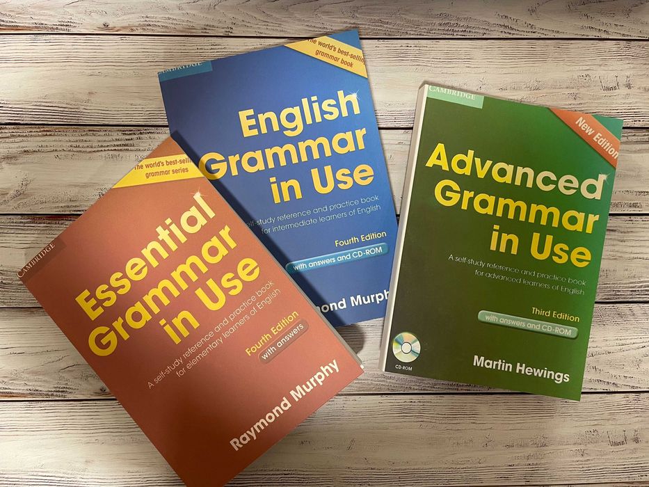 English Grammar in Use Murphy Elementary Intermediate Advanced: 285 грн ...