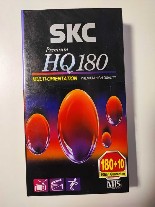 Видеокасета VHS SKC Premium HQ180 Multi Orientation новая: 220 грн. - CD / DVD / Платівки Київ ...