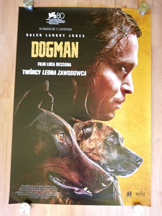 Plakat filmowy DOGMAN/Luc Besson/Nr 1/Oryginał Czechowice-Dziedzice ...