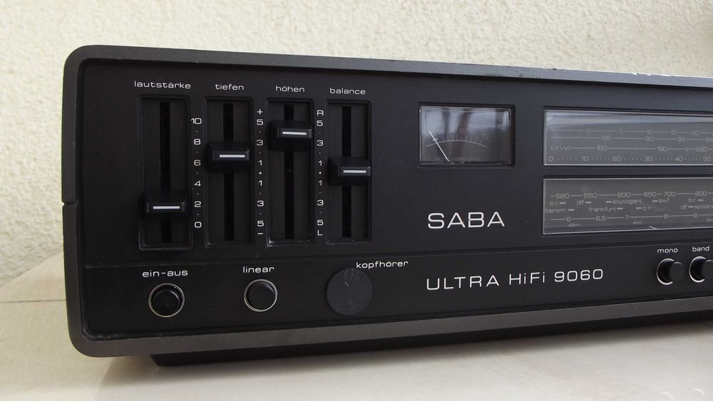 Amplituner SABA ULTRA HI-FI 9060 MADE IN GERMANY Vintage Grudziądz • OLX.pl