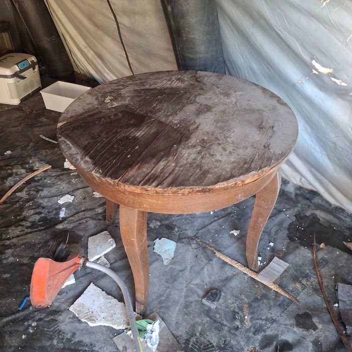 Stol okragly stolik do renowacji stary stol Zielona Góra • OLX.pl