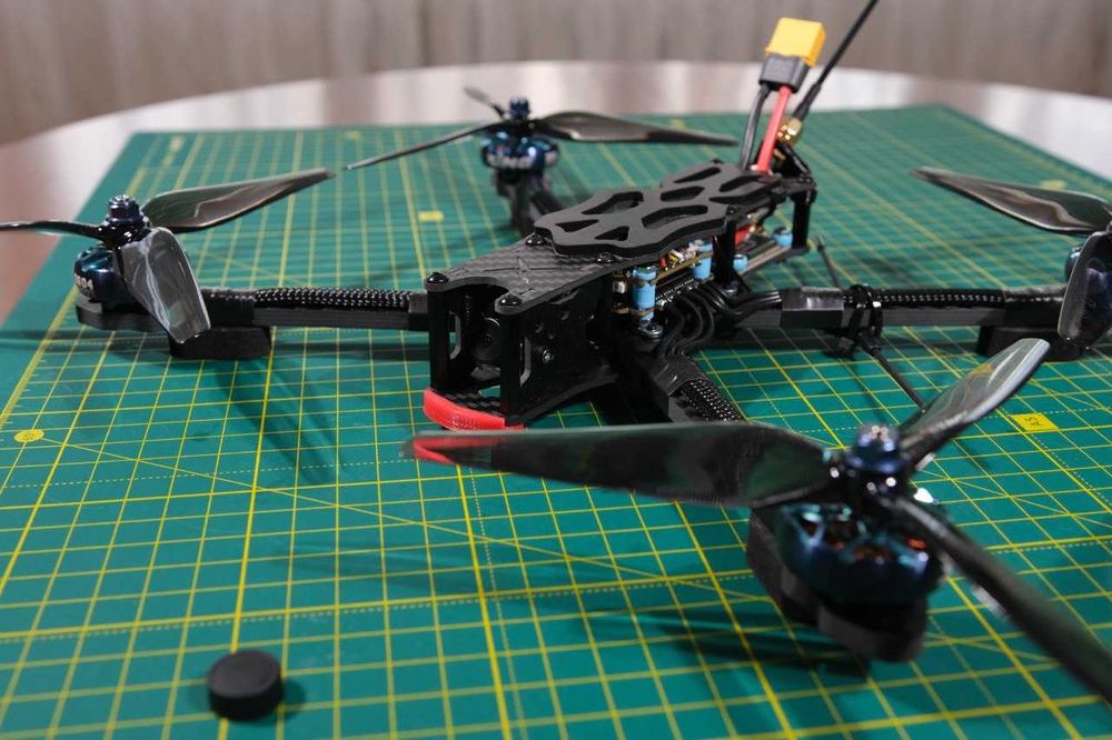 FPV дрон 7" Diatone MAMBA F722/TBS Crossfire/AKK FX2 Ultimate: 12 500 ...