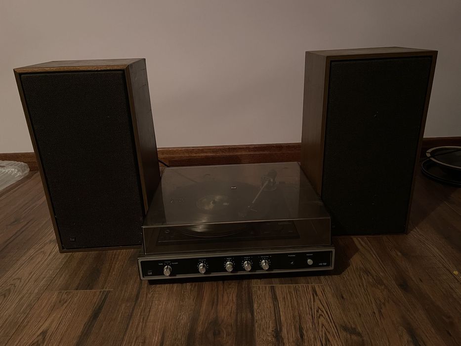 Gramofon Dual ze wzmacniaczem HS-132 super stan + kolumny DUAL CL144 ...