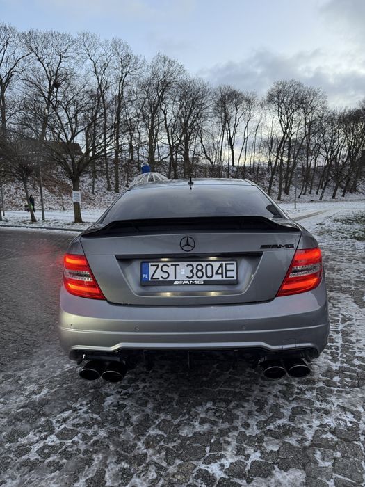 Mercedes C180 156 koni W204 AMG line 154 tys km 19 cali AUTOMAT 2011 ...