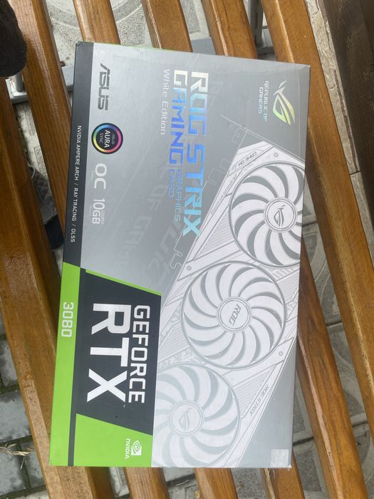 ASUS ROG Strix GeForce RTX 3080 White Edition 10GB GDDR6X: 13 500 грн ...