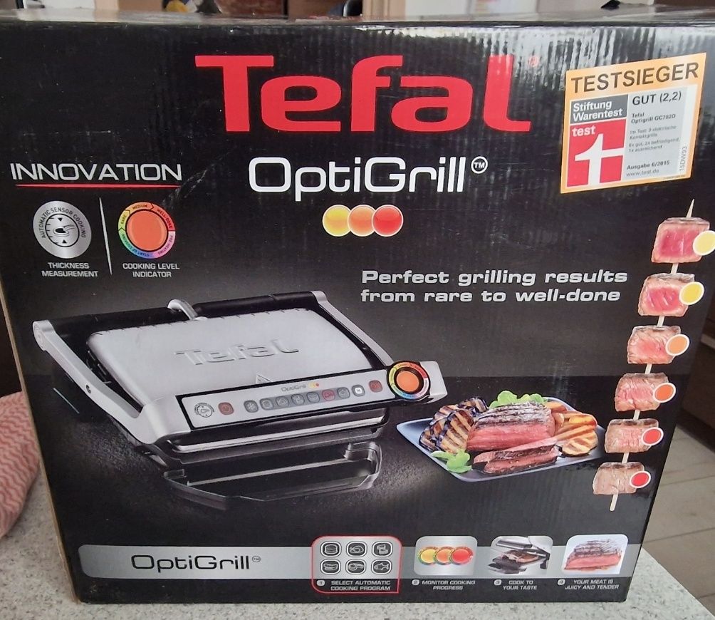 Gril elektryczny Tefal OptiGril Zielona Góra • OLX.pl