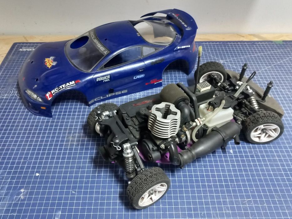 Mitsubishi Eclipse HPI Racing RC nitro Częstochowa Tysiąclecie • OLX.pl