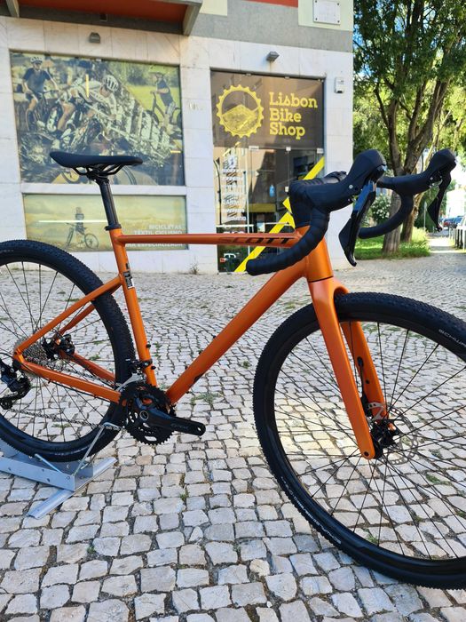 Bicicleta Scott Speedster Gravel 30 Laranja Lisboa • OLX Portugal