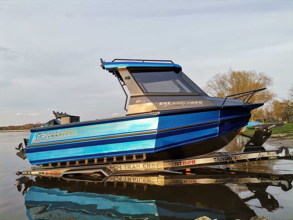 Łódź aluminiowa Tangiri Explorer 635 Bąków • OLX.pl