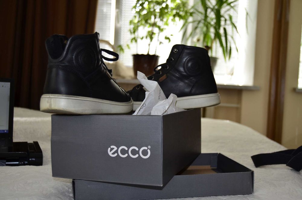 Ecco ботинки демисезонные 38 размера, стелька 24 см.Экко ботинки: 800 грн. - Дитяче взуття Київ ...