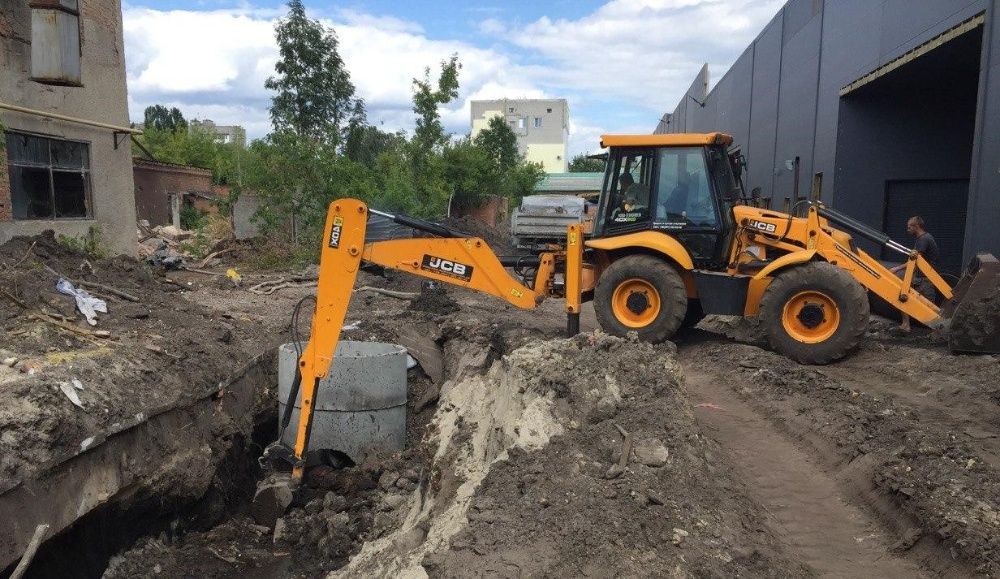 Екскаватор навантажувач оренда JCB 3cx, 4cx, CAT 428c, САТ 323D ...