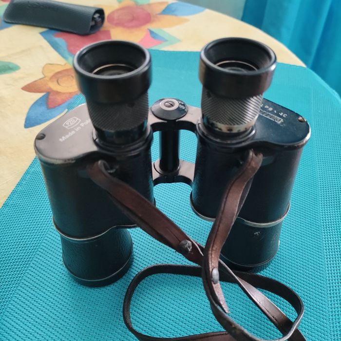 Wojskowa lornetka pzo 8x40 z PRL Szczytna • OLX.pl