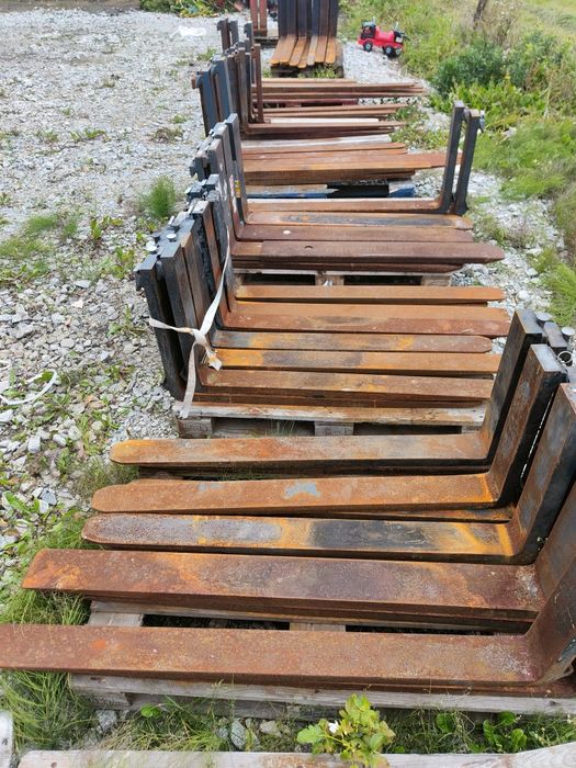 Widły do palet paleciak widlak 120cm 1.4m 1.5m 1.6m 1.6m 1.8m mocne Zbiersk • OLX.pl