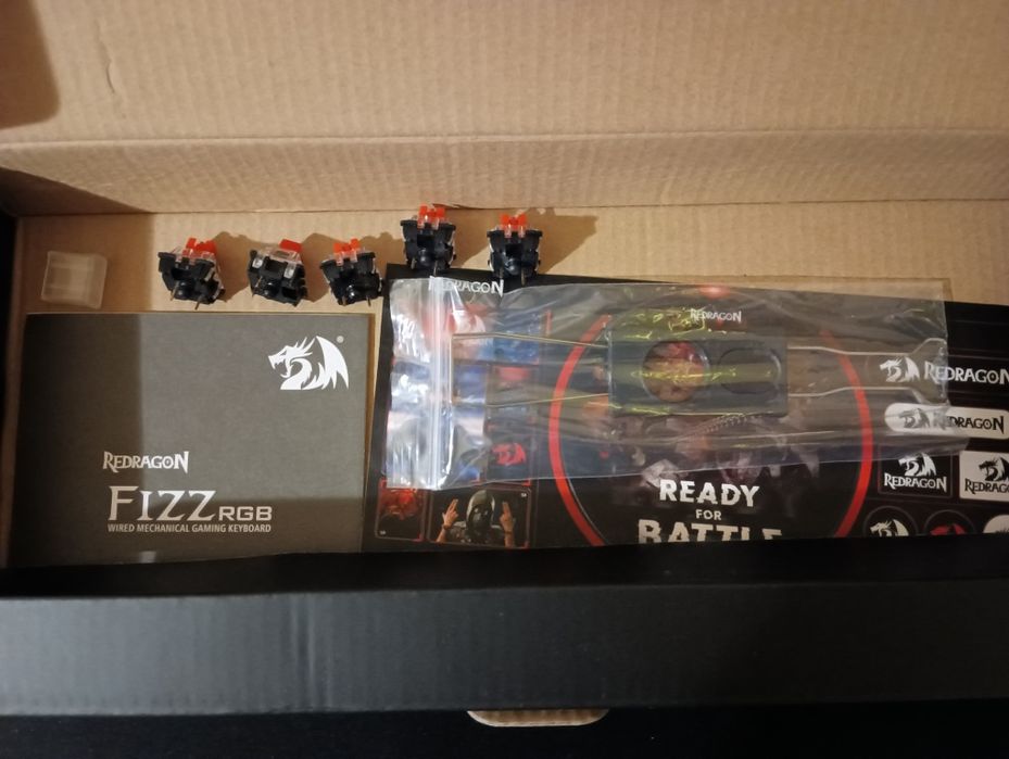 Клавіатура механічна Red dragon fizz k617: 1 199 грн. - Периферійні ...