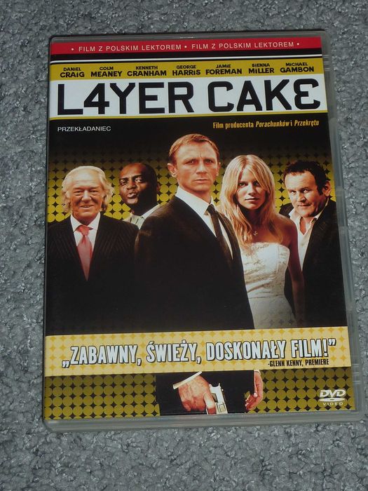 DVD Przekładaniec Layer Cake Daniel Craig (2DVD) j.NOWY Warszawa ...