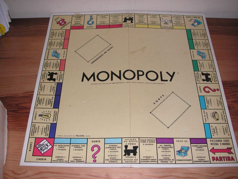 Majora - Jogo Monopoly ( Antigo ) Carcavelos E Parede • OLX Portugal