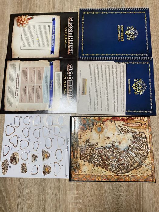 Gra gloomhaven szczęki lwa pomalowane figurki Gdańsk Przymorze Wielkie ...