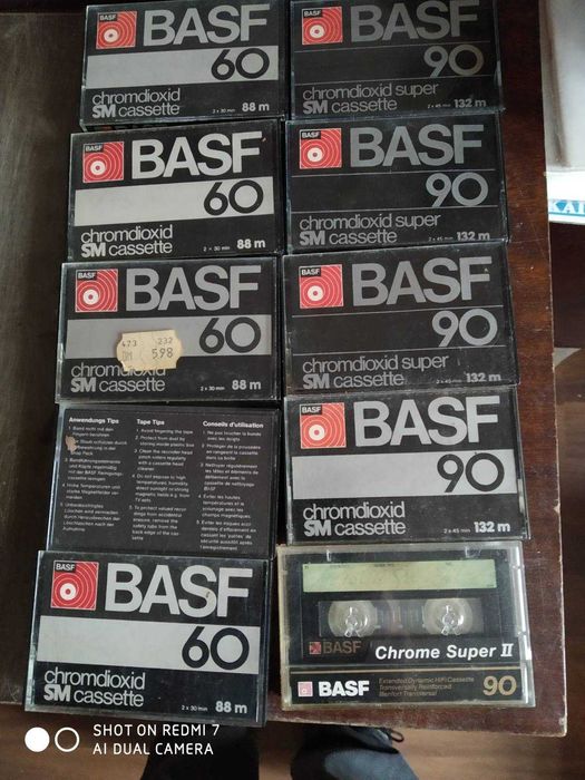 50 хромовых аудио кассет BASF: 2 250 грн. - CD / DVD / Платівки ...