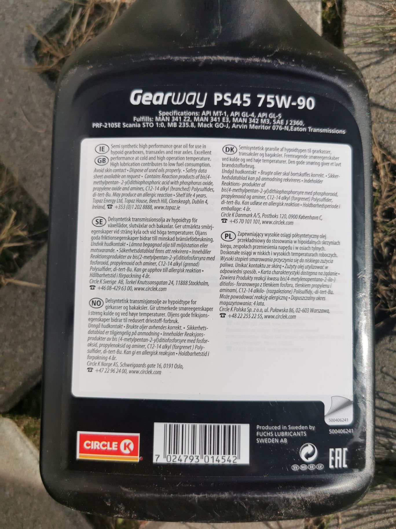 Olej przekładniowy 75w90 Rąbień • OLX.pl
