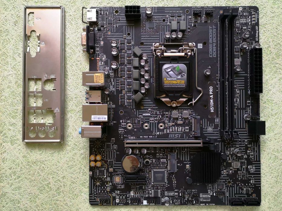 Материнська плата Socket 1200 MSI H510M-A PRO (MS-7D22): 2 500 грн ...