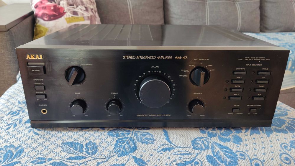 AKAI Stereo Integrated Amplifier AM-47: 5 125 грн. - Підсилювачі ...