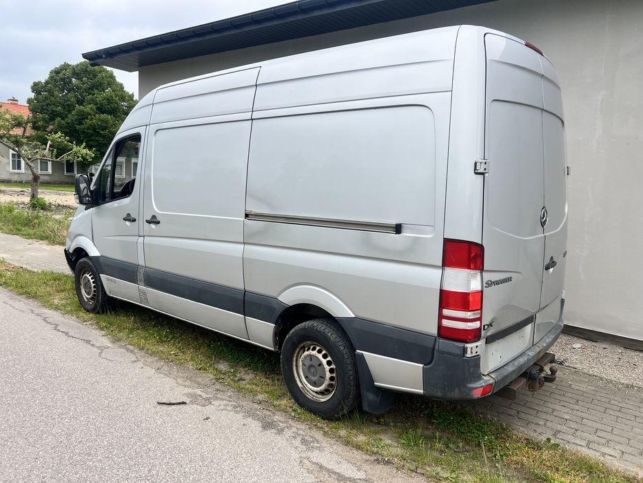 Sprinter 906 H2L2 2.2 CDI 163 KM Uszkodzony ! Klimatyzacja ! Kamień ...