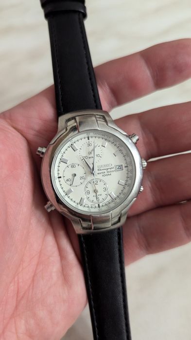 Часы Seiko chronograph alarm, годинник сейко хронограф будильник: 3 000 ...