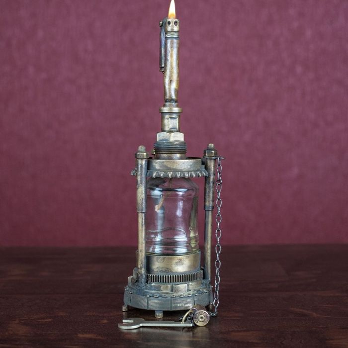 Зажигалка ручной работы Вип подарок Metal Art в стиле стимпанк 7 399 грн Витвори майстрів