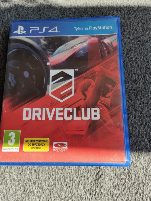 Driveclub PS4 PlayStation 4 5 Polska wersja Bałtrucie • OLX.pl