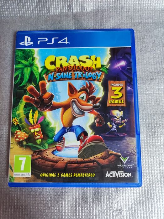 crash gra ps4 - Suwałki - sprawdź kategorię PlayStation