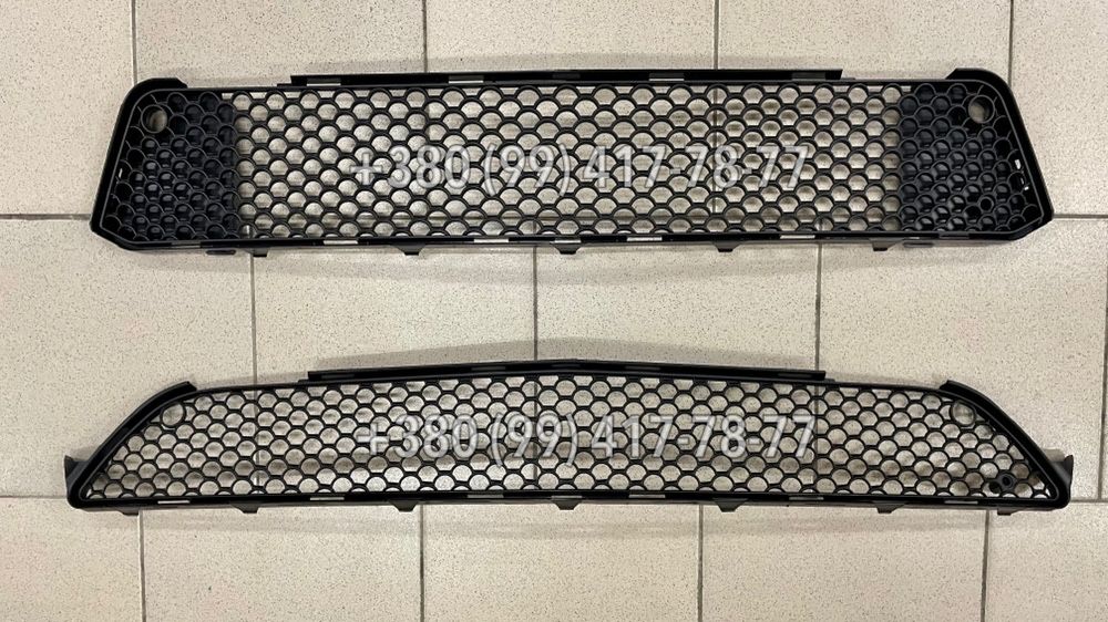 Решетка сетка бампер S63 S65 AMG Mercedes W221 A2218850953 A2218850453 ...